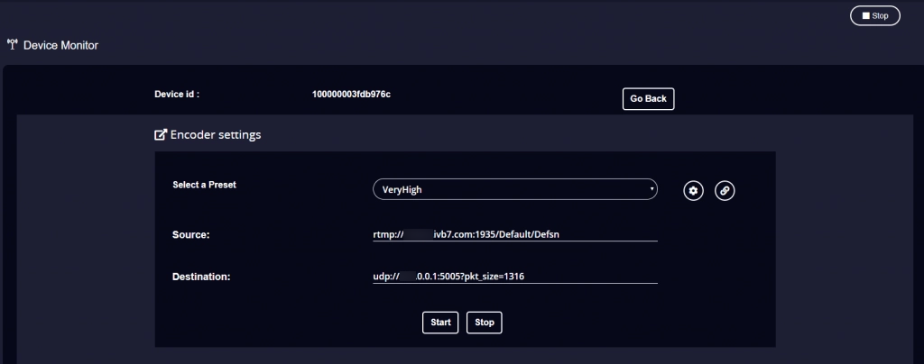 Instacast Converter Device Monitoring - knowledgebase