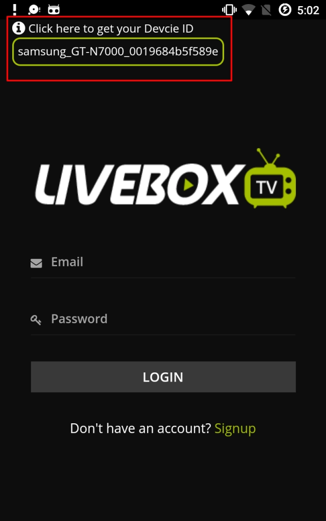 Livebox TV Mobile App - knowledgebase