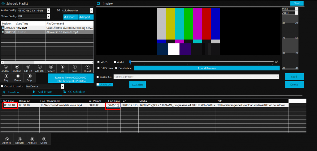Adding Breaks Using Playout Software - knowledgebase