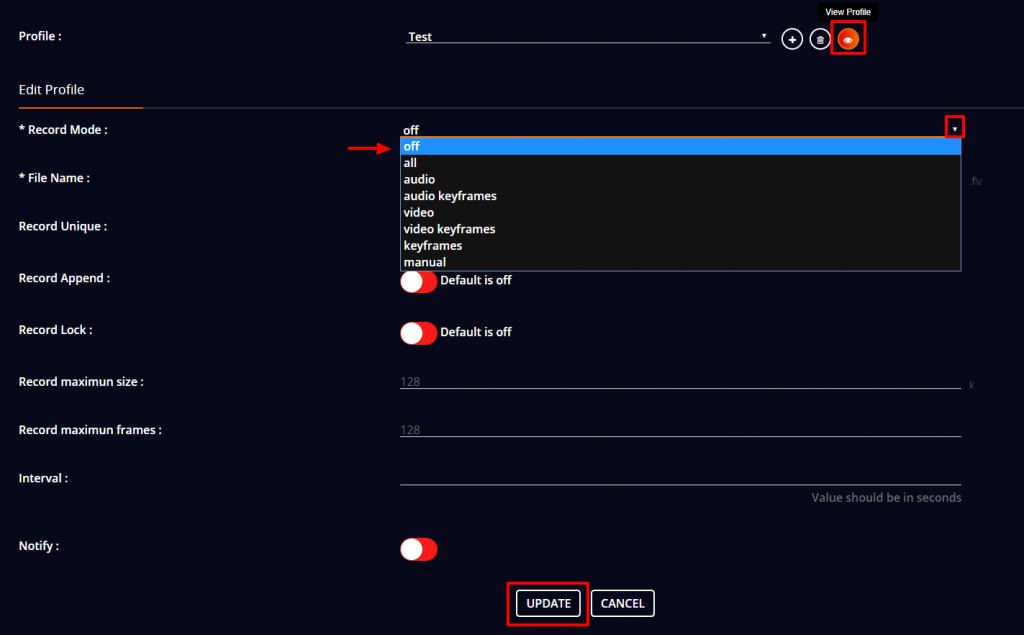 FLV, MP4 and HLS Sources Recording - knowledgebase