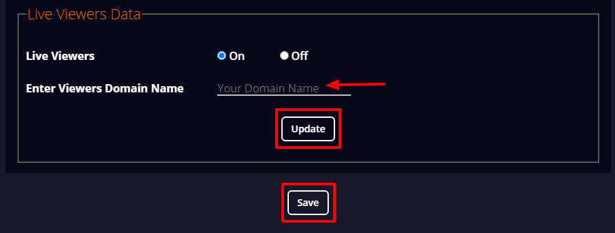 Load balancer & Live Viewers Setup - knowledgebase
