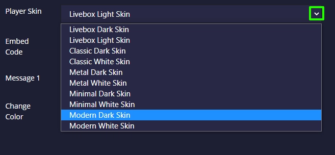 Change Player Skin & Message - knowledgebase